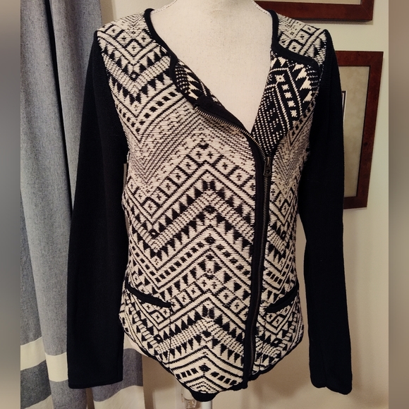 august silk | Sweaters | August Silk Chevron Southwest Design ...